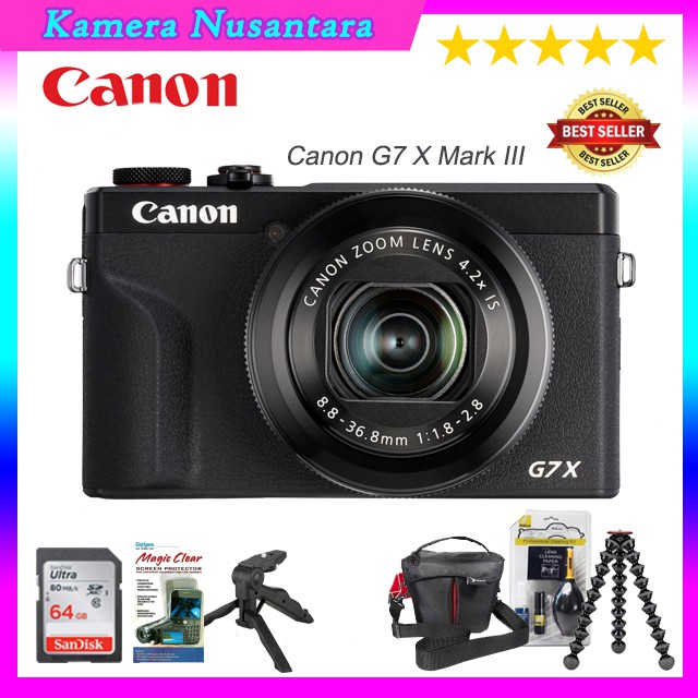 Jual CANON POWERSHOT G7X MARK III / G7X MARK 3 WIFI / G7X ORIGINAL | Shopee Indonesia