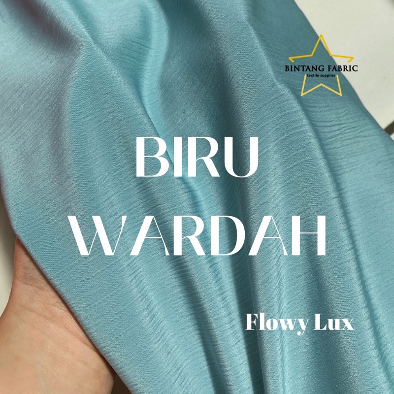Jual Bahan Kain Flowy Lux Youryu Crinkle Airflow 0,5 meter | Shopee ...