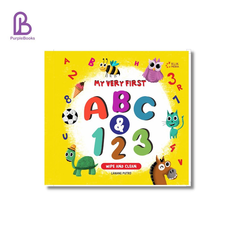 Jual BUKU ANAK : My Very First ABC & 123 : Buku Edukasi Anak : Buku ABC ...