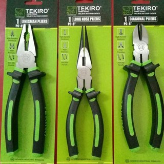 Jual TEKIRO Tang Set 3 pcs (Kombinasi, Potong, Lancip ukuran 8") | Shopee Indonesia