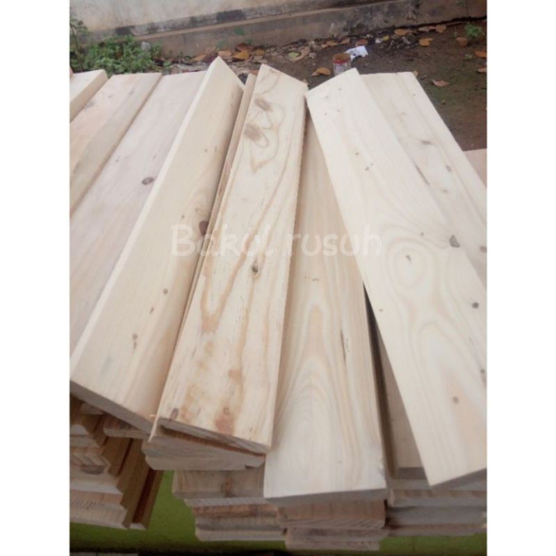 Jual PAPAN KAYU jati belanda eks palet jati Londo halus ampelas 7x50 cm ...