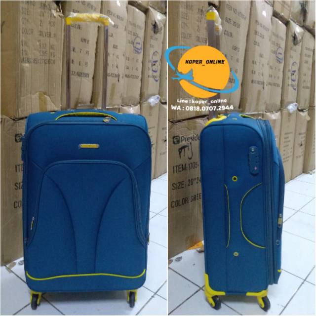 Jual Koper Travel Time Original TSA Lock expandable ukuran bagasi 24 ...