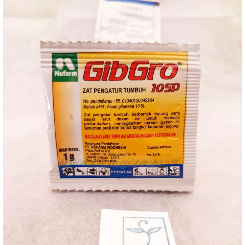 Jual ZPT GIBGRO Zat Pengatur Tumbuh Tanaman GA3 Gibro | Shopee Indonesia