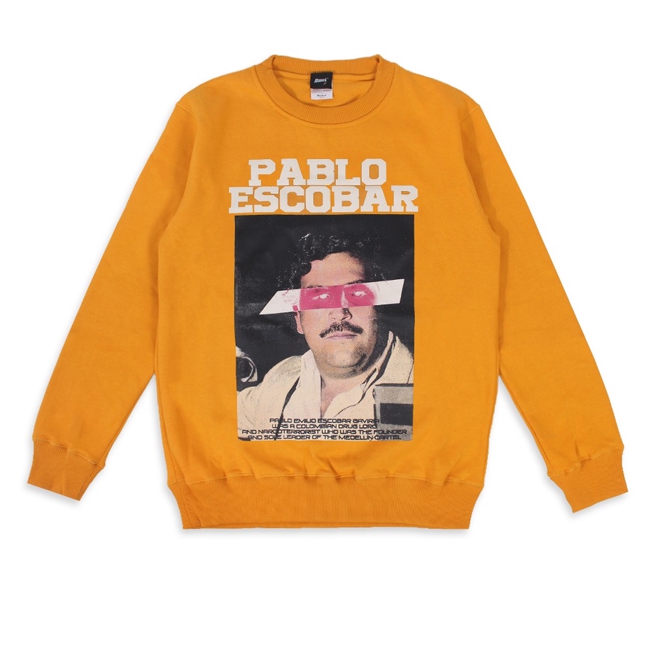 Jual HOMESICK - SWEATER CREWNECK - ESCOBAR - SWEATER CREWNECK KUNING ... Jual HOMESICK - SWEATER CREWNECK - ESCOBAR - SWEATER CREWNECK KUNING ...