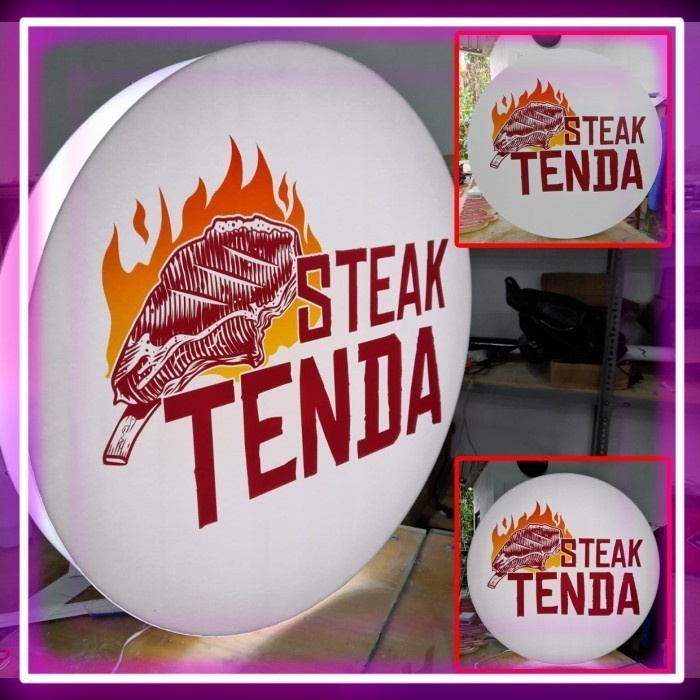 Jual LED Neon Box NYALA Bulat Ukuran 40cm | Shopee Indonesia