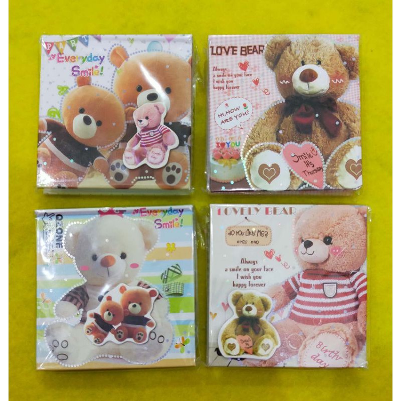 Jual Memo Teddy Bear | Shopee Indonesia