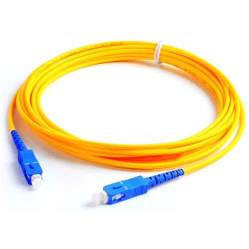 Jual kabel Patch cord patchcord Pigtail Kuning FO pigtail SC APC 3M ...