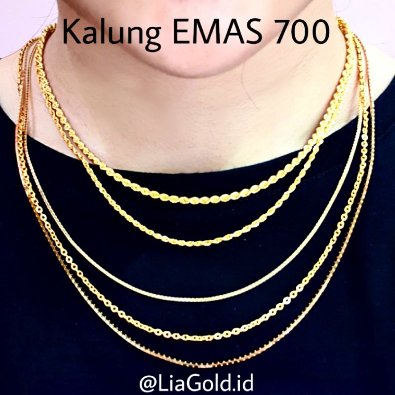 Jual Kalung EMAS Asli Kadar 700 / 16K ( TOKO MAS LIA GOLD BEKASI ...