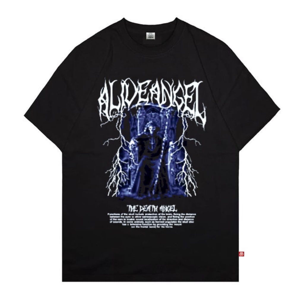 Jual DISTRO / BAJU T-SHIRT SAINT MUERTE BLACK / KAOS T-SHIRT DISTRO ...