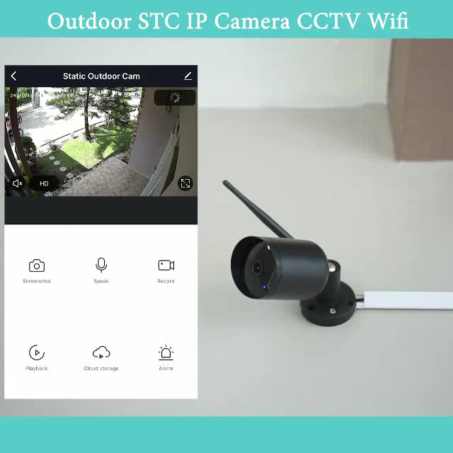 Jual BARDI Smart Outdoor STC IP Camera CCTV Wifi IoT Home Automation ...