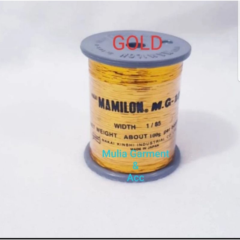 Jual BENANG PLAT MAMILON MADE IN JAPAN ISI 100 GRAM HARGA PER ROLL ...
