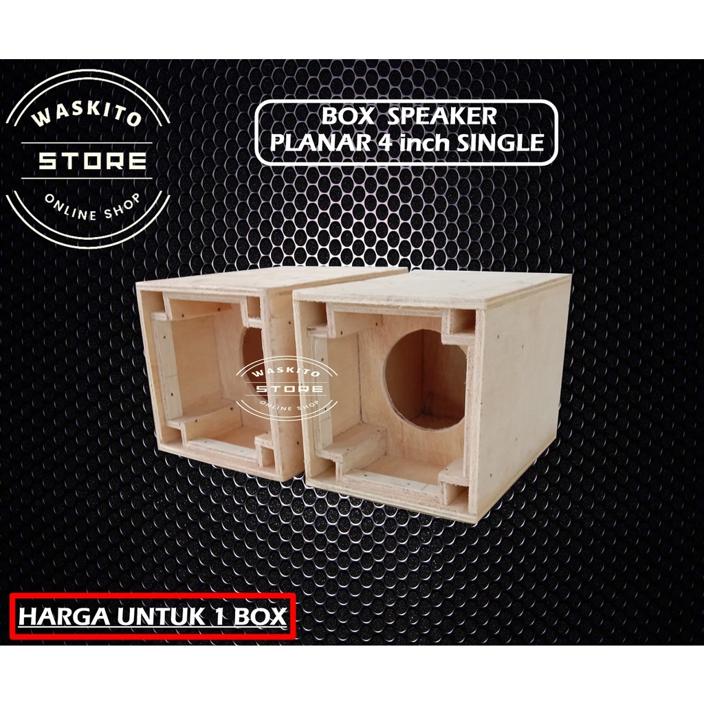 Jual Box Speaker 4 inch Planar Single | Shopee Indonesia
