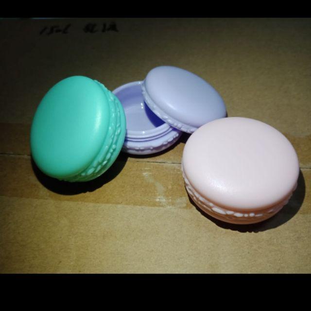 Jual Macaroon jar macaron Pot Cream 10gr wadah kosong kosmetik jar 10g ...