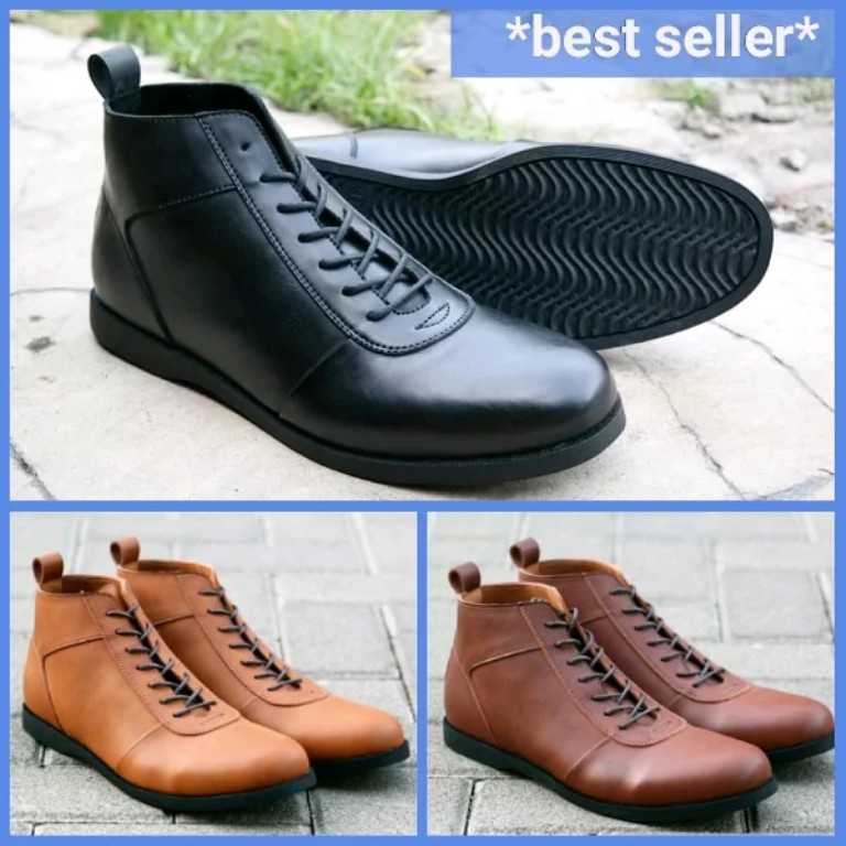 Jual Sepatu boots pria model Brodo | Shopee Indonesia