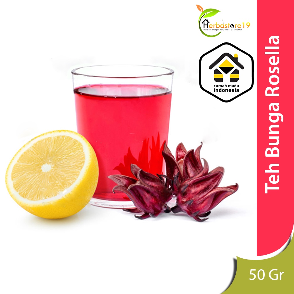 Jual Teh Rosella Bunga Rosella Kering Teh Rosela Minuman Tradisional ...