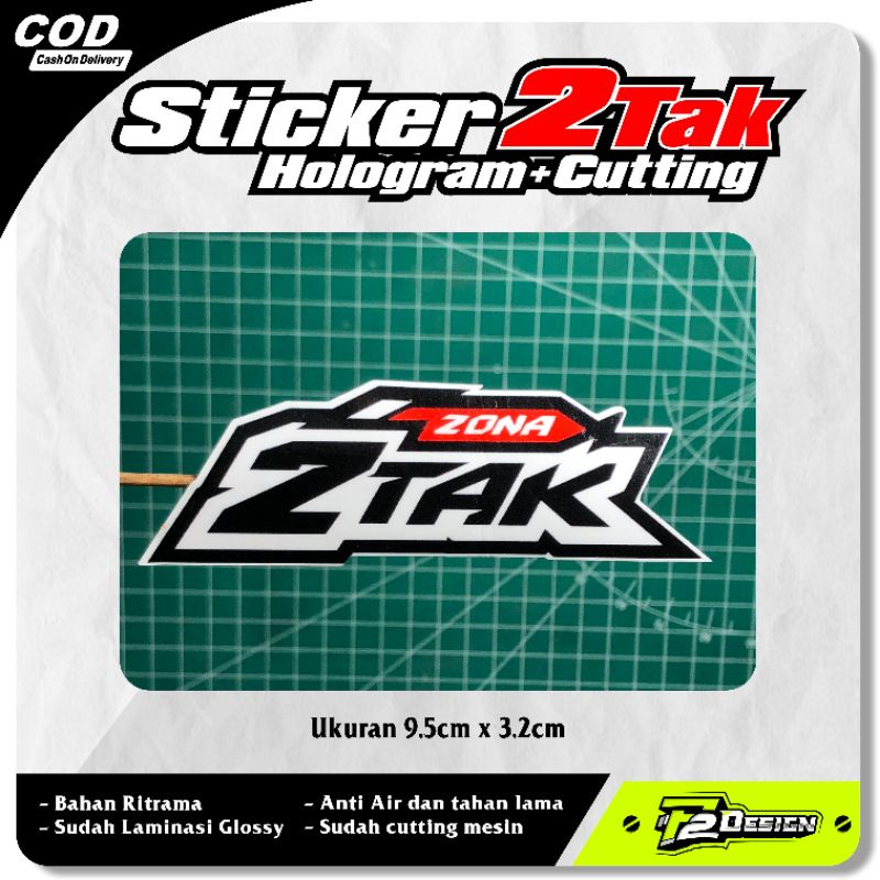 Jual sticker 2 tak terbaru / sticker two stroke viral / sticker bebek ...
