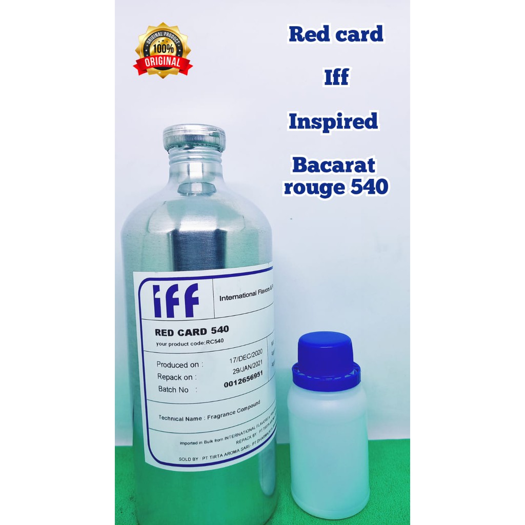 Jual RED CARD BY IFF INSPIRED BACARAT ROUGE 540 BIBIT MURNI 100 ML ...