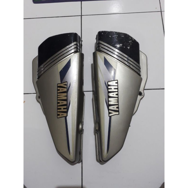 Jual box aki side cover rx king 2002 gold copotan original | Shopee ...