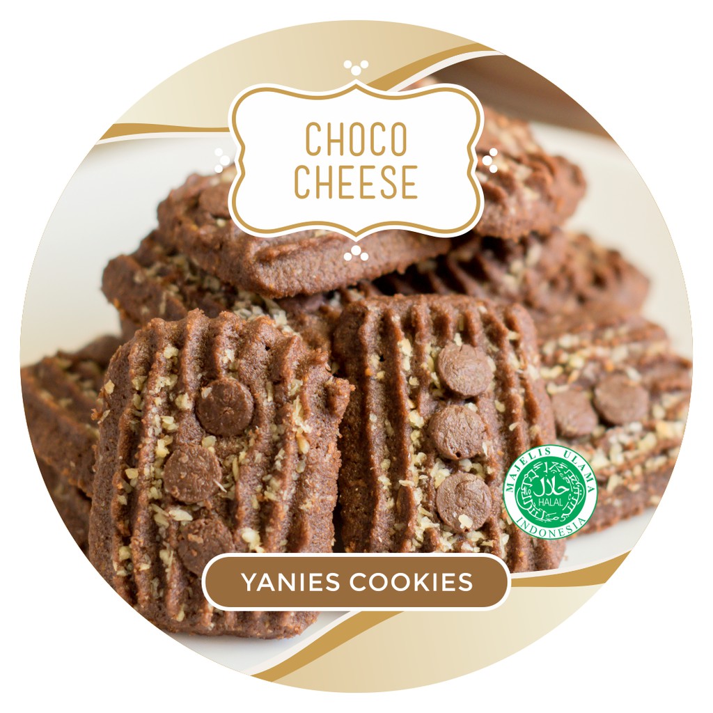 Jual Choco Cheese - lebaran cookies dengan chocolate powder premium tanpa bahan pengawet ...
