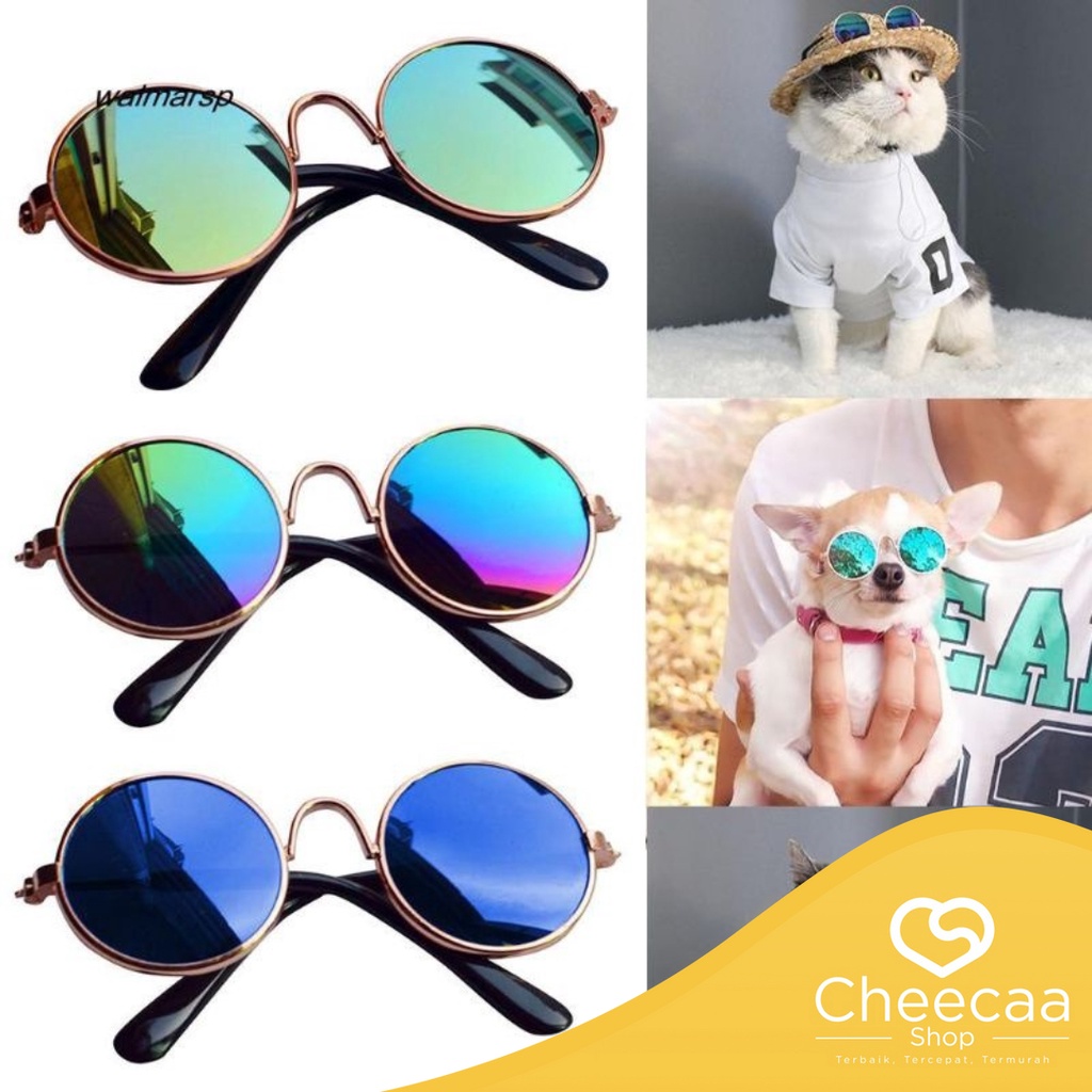 Jual CC (KM22) Kacamata Kucing Anjing mini size lucu cocok untuk ...