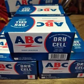 Jual BATERAI JAM DINDING ABC BIRU SIZE Aa (isi 24 pcs) | Shopee Indonesia