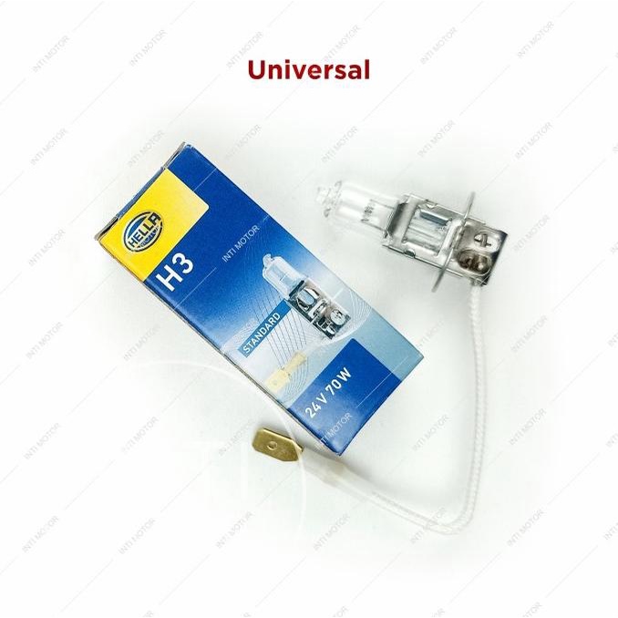 Jual HELLA - H3 24V 70W - UNIVERSAL LAMP | Shopee Indonesia