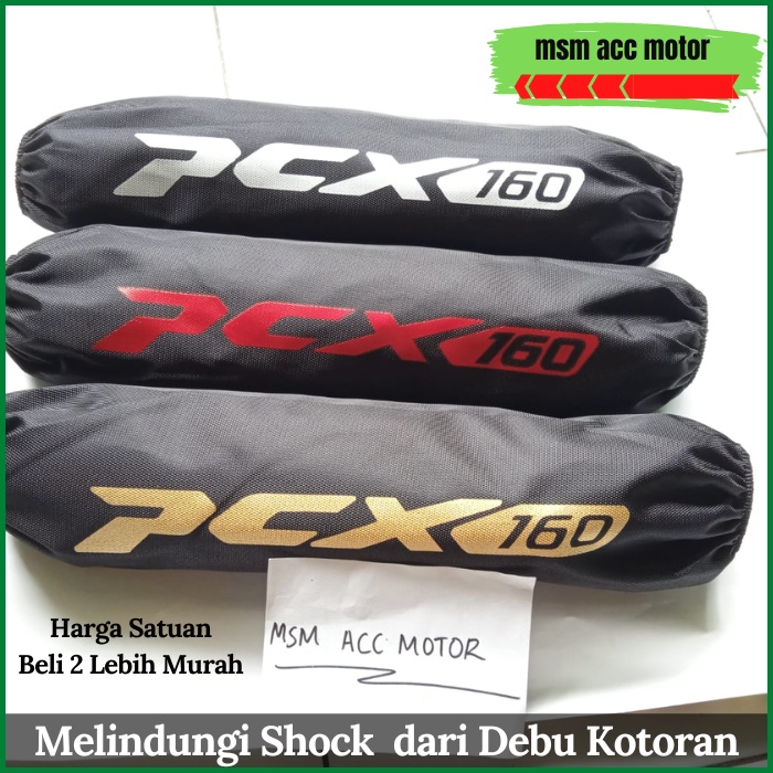 Jual Sarung Cover Shockbreaker Belakang Pcx 160 Berkualitas Premium ...