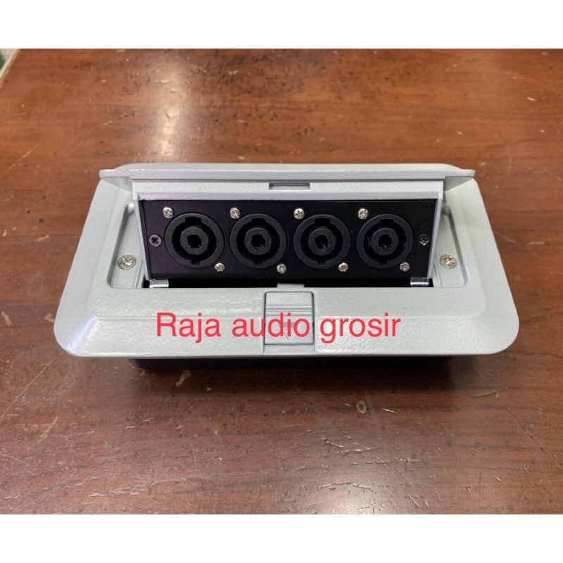 Jual Terminal panel jek spikon tanam 4 channel jek jack spikon tanam ...