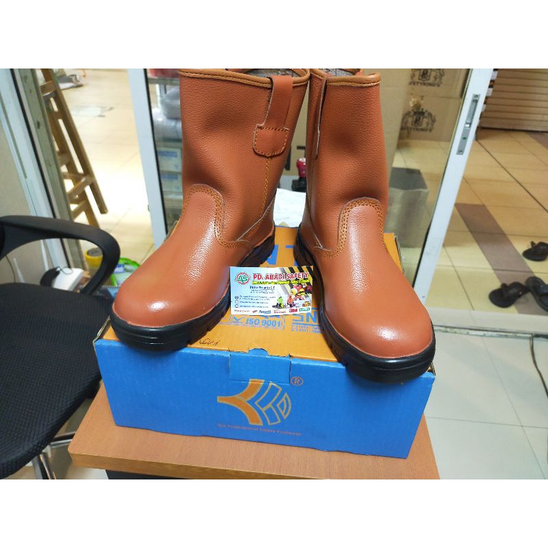 Jual Safety Shoes Boots Kent Borneo Original | Shopee Indonesia