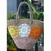 Jual Tas mendong rajut#tas etnik bali#tas pantai homemade(foto yg ...