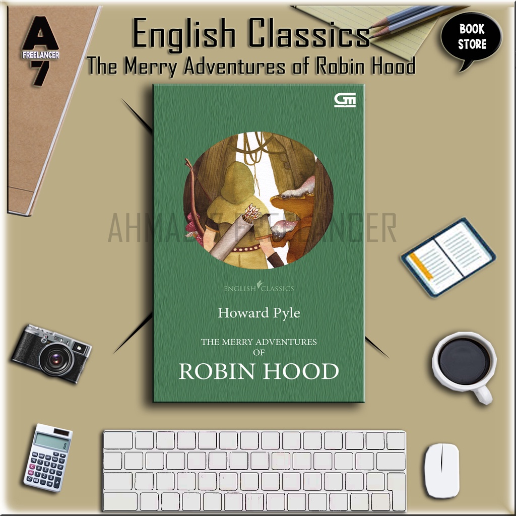 Jual Buku English Classics: The Merry Adventures of Robin Hood - Howard Pyle | Shopee Indonesia
