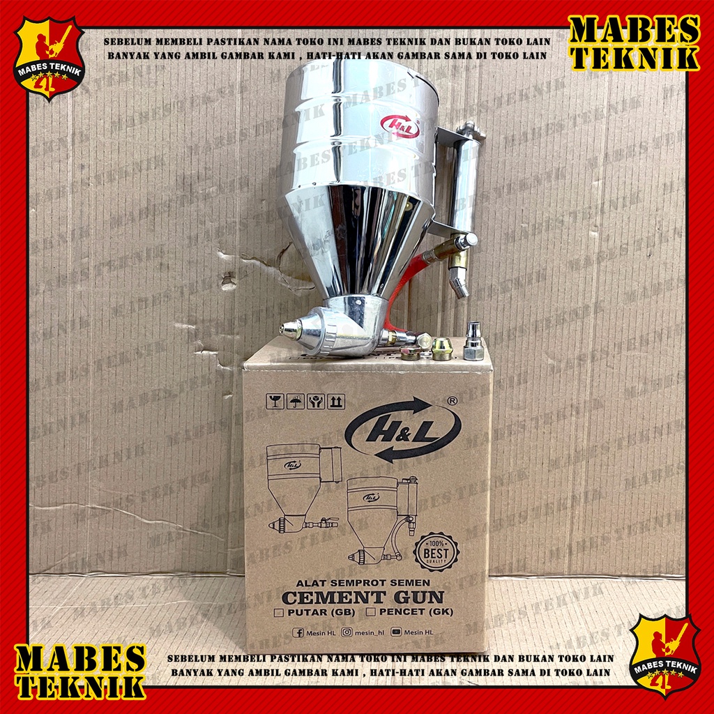 Jual ALAT SEMPROT CAT SEMEN TEKSTUR / HL CEMENT GUN PENCET / SEMPROT ...