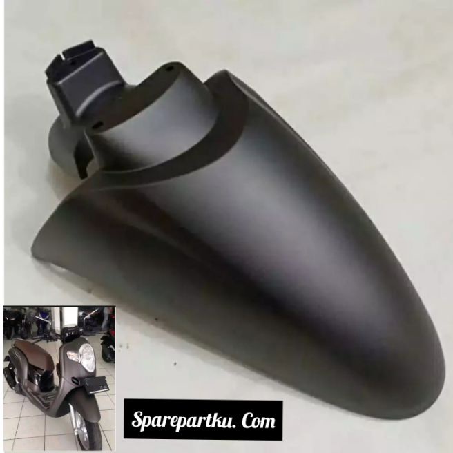 Jual SPAKBOR HONDA SCOOPY FI ALL NEW 2017-2019 WARNA HITAM DOFF ...