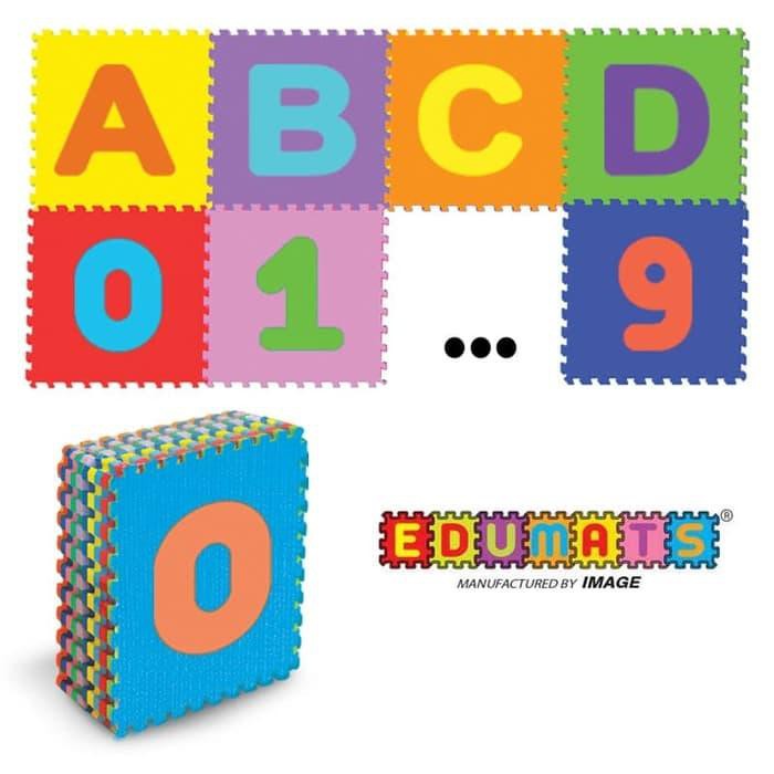 Jual #lbs# IMAGE TOYS edumat 20 Huruf Angka & Sign Karpet Puzzle [40 ...