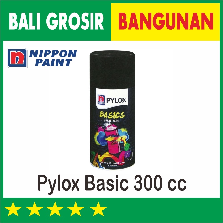 Jual PYLOX BASICS CAT SEMPROT SPRAY NIPPON PAINT 300 CC | Shopee Indonesia