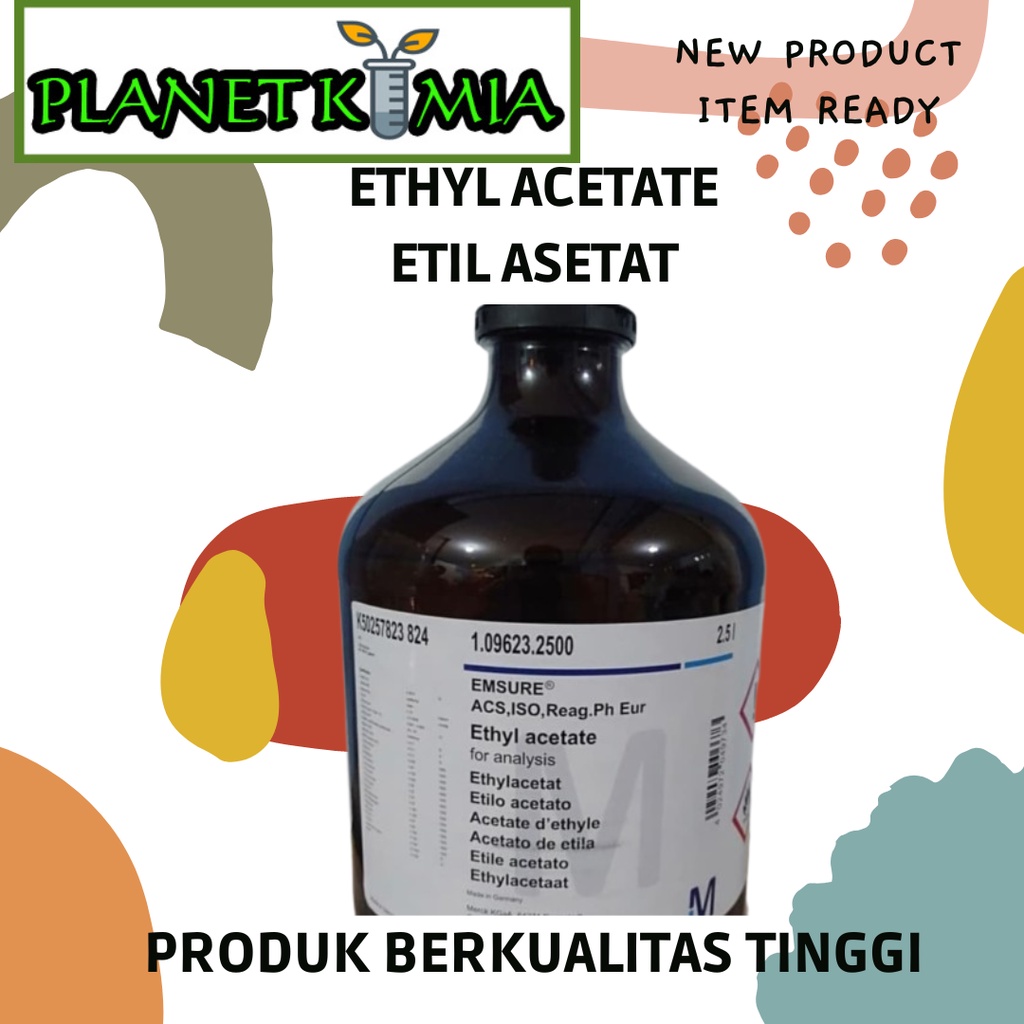 Jual Etil Asetat Pro Analisa 50 ml dan 100 ml Best | Shopee Indonesia