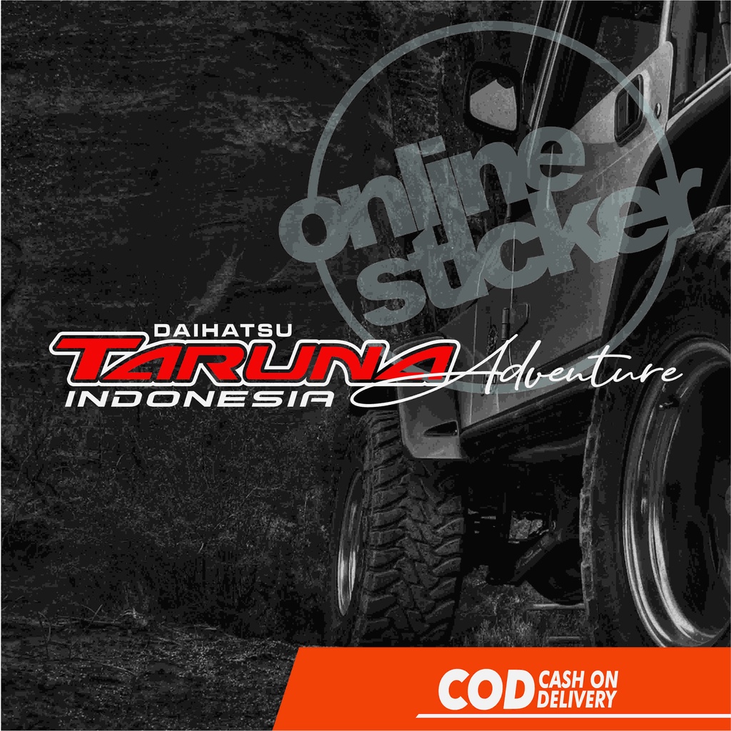 Jual Sticker Daihatsu Taruna untuk mobil kaca depan / belakang | Shopee ...