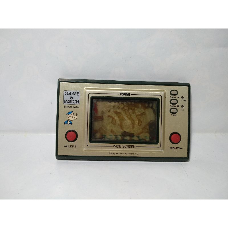 Jual Game Watch Gimbot Gamebot Nintendo Popeye Jadul Rare Vintage Retro ...