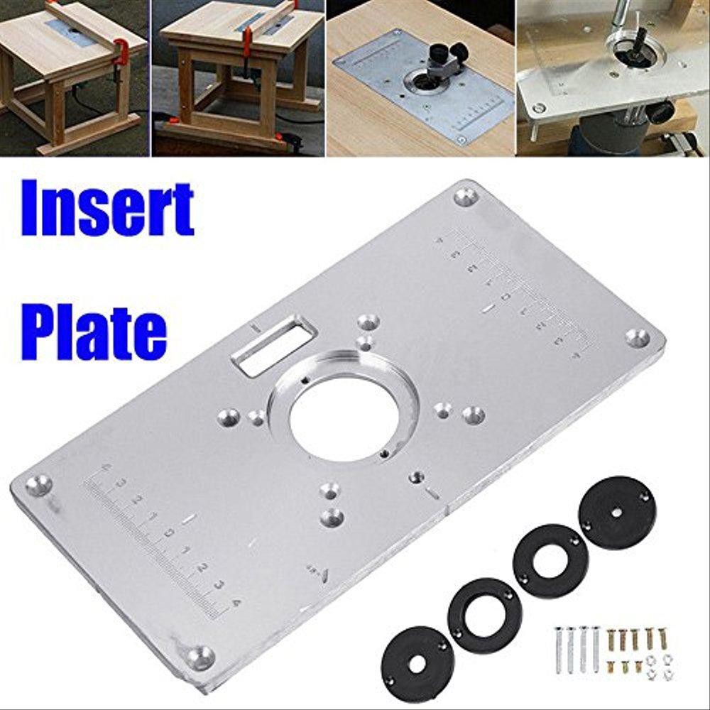 Jual router table insert plate DIY mesin profil trimmer meja router ...