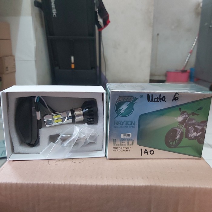 Jual Lampu LED Motor 6 Sisi 35W RTD 6 Mata Rayton Original | Shopee ...