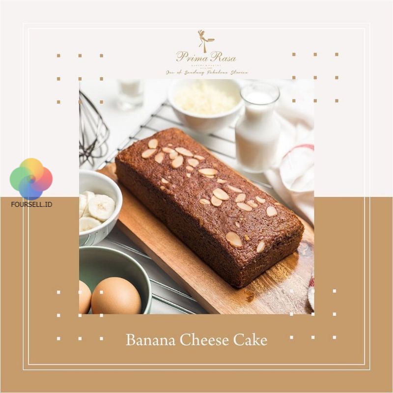 Jual Prima Rasa - Banana Cheese Cake Bolu Pisang Primarasa Oleh Oleh ...