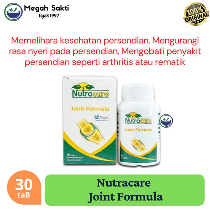 Jual MGS - Nutracare Joint Formula - 30 Tabs | Shopee Indonesia