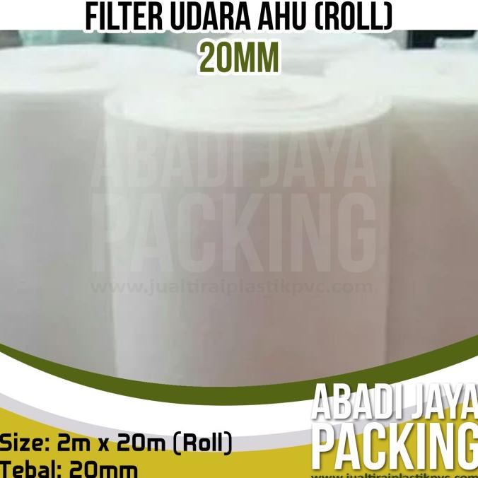 Jual filter udara AHU 20mm x 2m x 20m | Shopee Indonesia