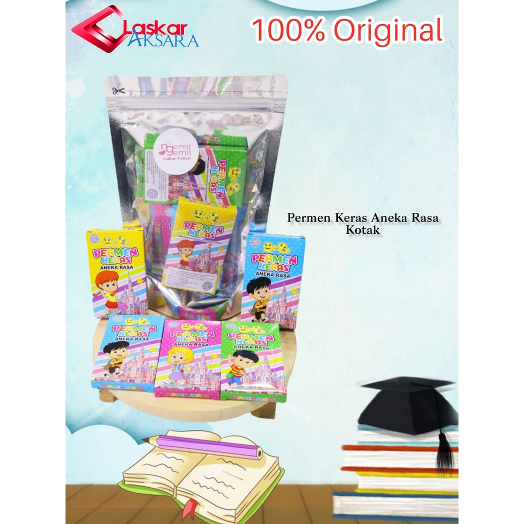 Jual Permen Keras Aneka Rasa - Kotak / Premium | Shopee Indonesia