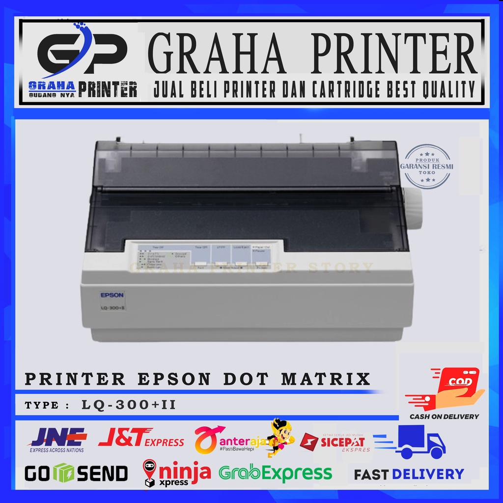 Jual Printer Nota Epson LQ-300+ll Dot Matrix Murah | Shopee Indonesia