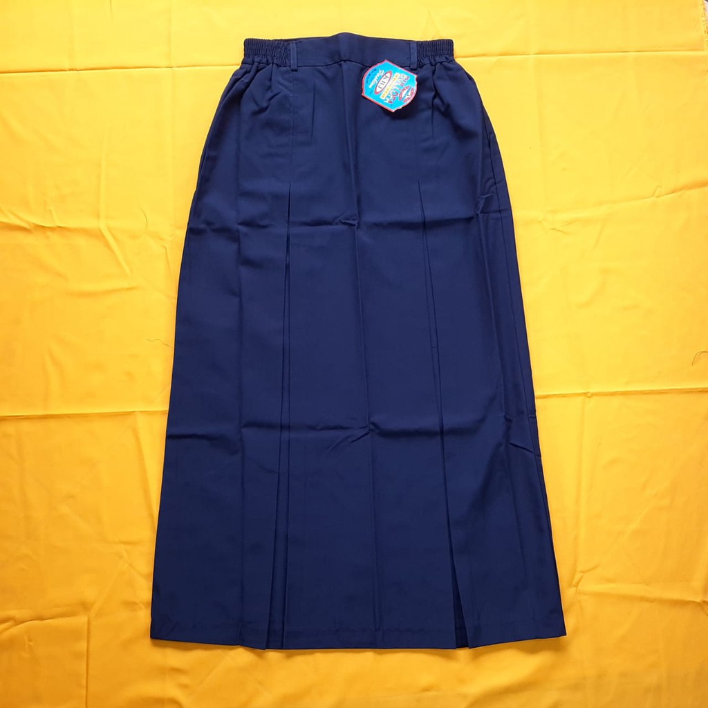 Jual Rok Span Panjang Biru SMP Merek Bullova | Shopee Indonesia