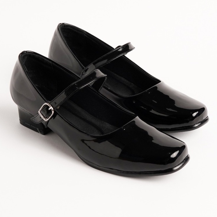 Jual sepatu pantofel wanita big size ukuran 41 42 43 44 45 sepatu ...