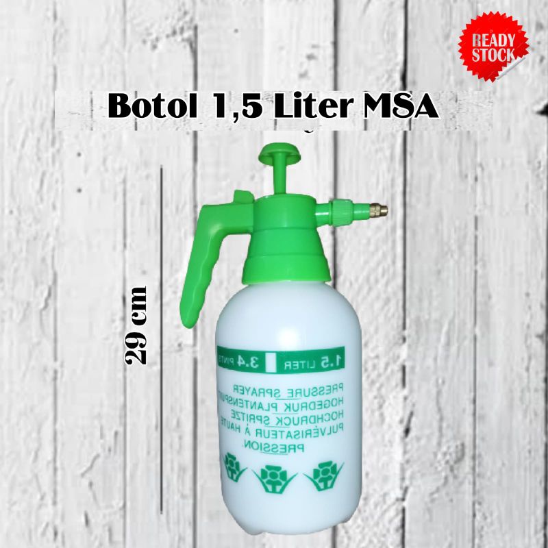 Jual BOTOL 1,5L MSA STD PUTIH ( BOTOL SPRAYER 1.5LITER 1500ML ...