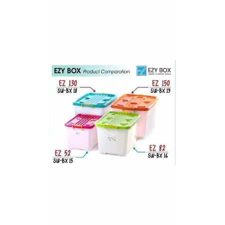 Jual Box Container Ezy Box Tempat Kotak Penyimpanan | Shopee Indonesia