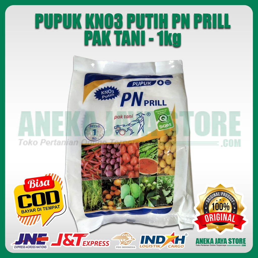 Jual Pupuk KNO3 PUTIH PN PRILL PAK TANI (13-0-45) - 1Kg | Shopee Indonesia